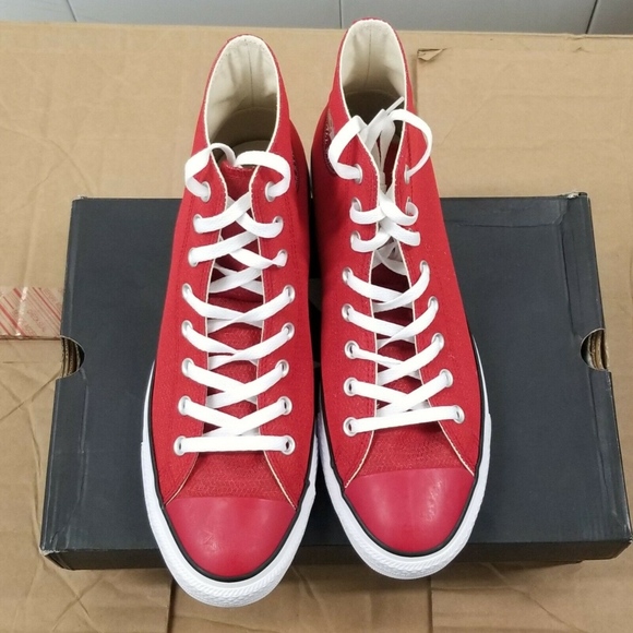 Converse | Shoes | Converse Chuck Taylor All Star Gym Red High Top ...